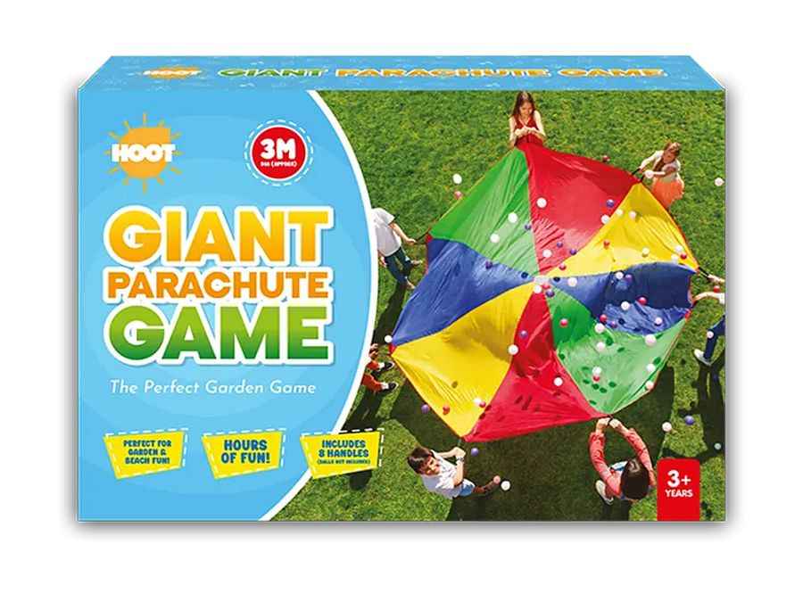 Giant Parachute 3m – Group Play and Activity Fun For All Ages – Blue ...
